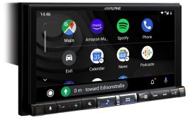 Audio Visual World - Alpine ILX-702D In-Dash Digital Media Receiver ...