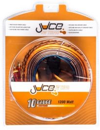 Audio Visual World - Juice JWTRU10 10 Gauge 1200 Watt AMP Wiring Kit ...