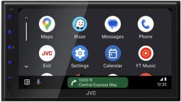 Audio Visual World - JVC KW-V820BT - Double Din head unit with 6.8" Detachable Touch screen ...