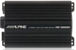 Audio Visual World - Alpine PDP-E800DSP 8-Channel Digital DSP Amplifier